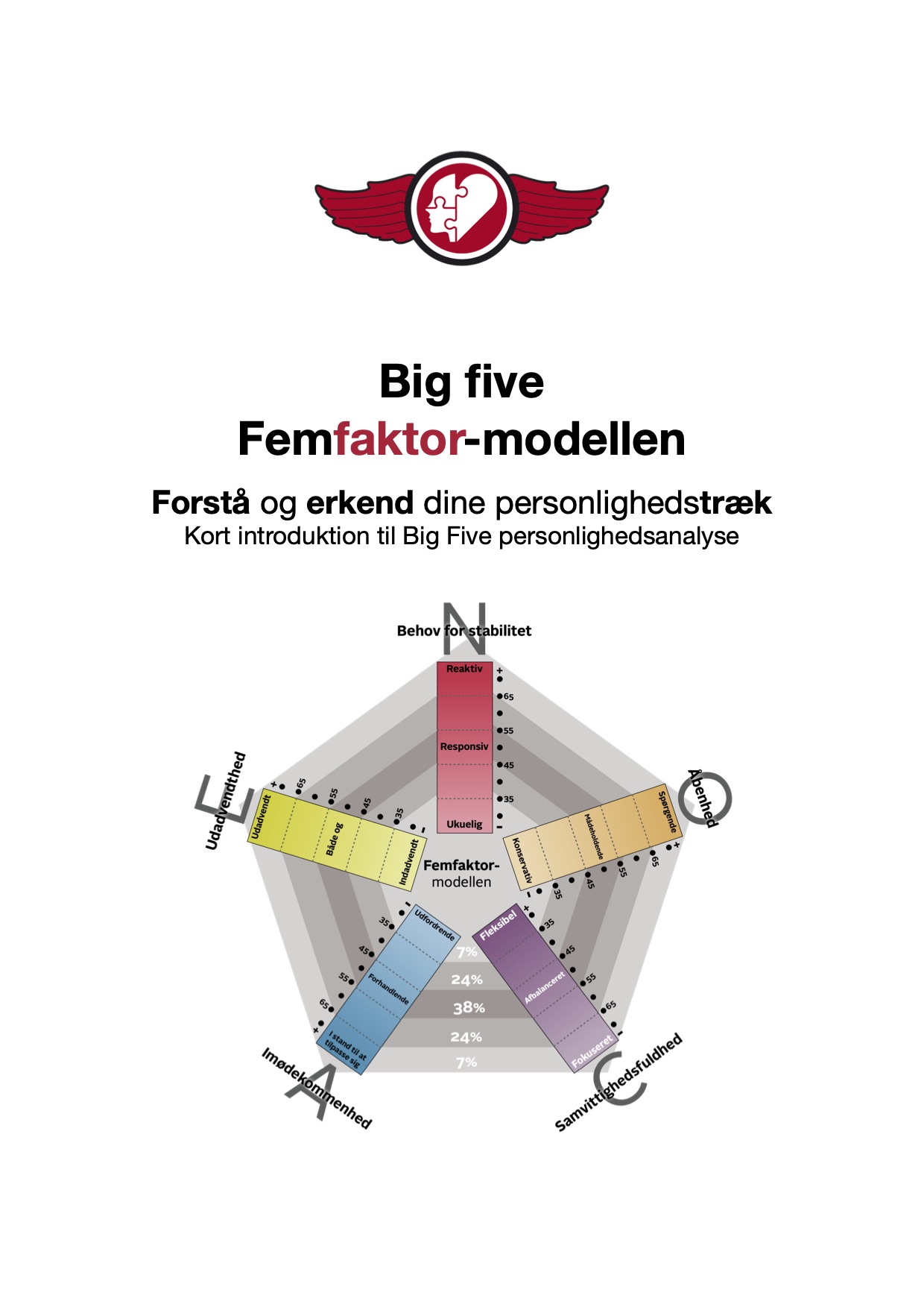 Big Five folder - SalgsPiloterne Femfaktor-modellen
